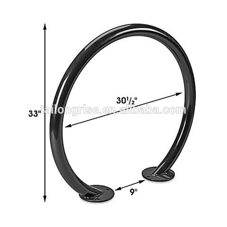 U Type Bike Rack UBR06, Black, P/Coat Surface - Tailongrise